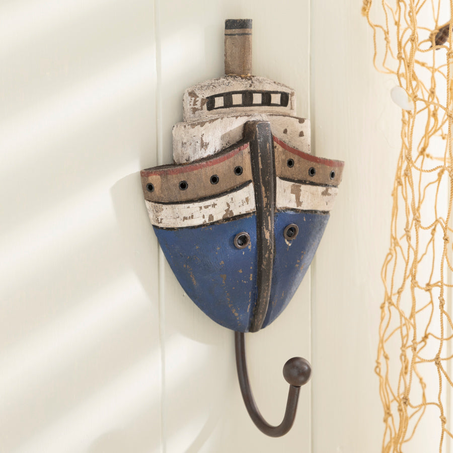 Nautical Boat Wall Hook - Vintage Maritime Decor – LIVE LAUGH LOVE LIMITED