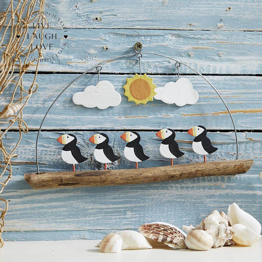 Just Puffin In The Sun Nautical Hanger – LIVE LAUGH LOVE LIMITED