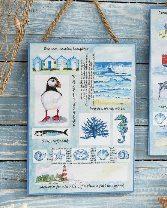 "Advice From The Ocean" Nautical Plaque | Live Laugh Love – LIVE LAUGH ...